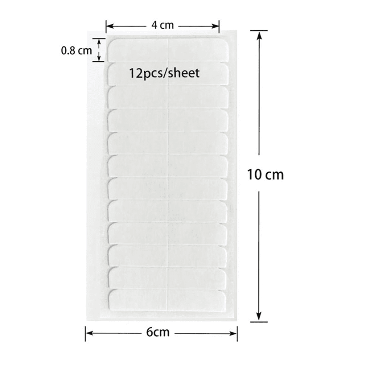 White Double Sided Wig Tape Hair Tape for Toupee Adhesive Tape for Lace ...