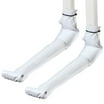Extension Drain Away DE46WH White Automatic Downspout Extender, Rain ...