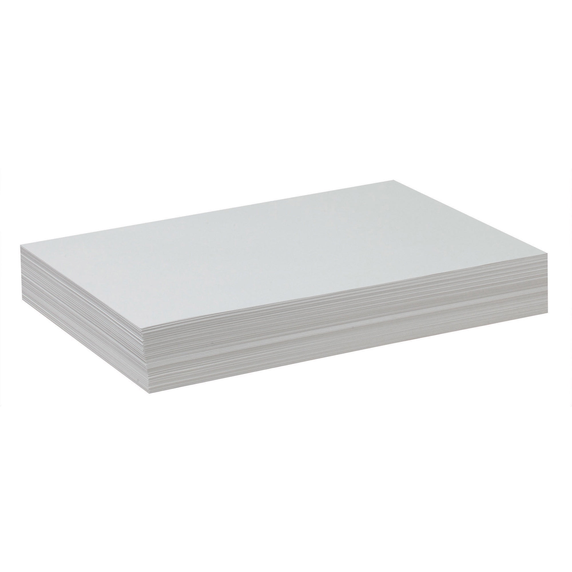 White Drawing Paper, 47lb, 12 X 18, Pure White, 500/ream | Bundle of 5 ...