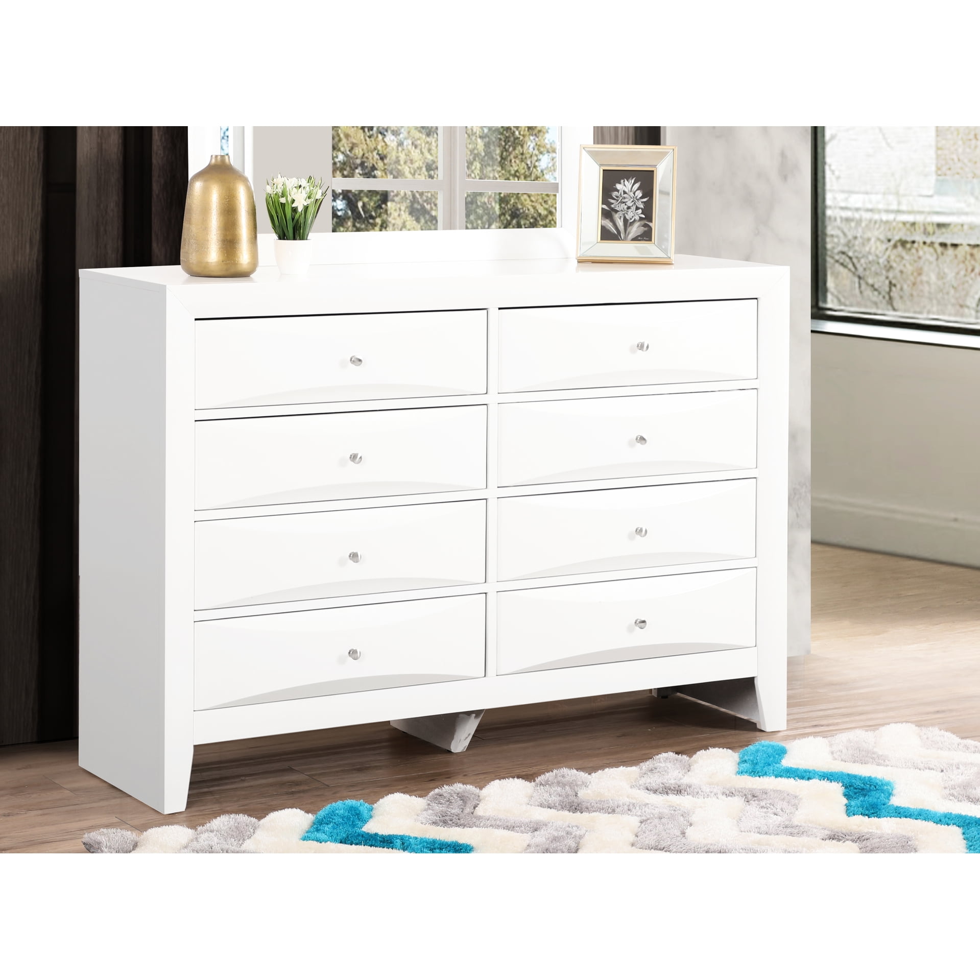 White Dresser: Quality Materials And Functional Design Modern Dresser ...