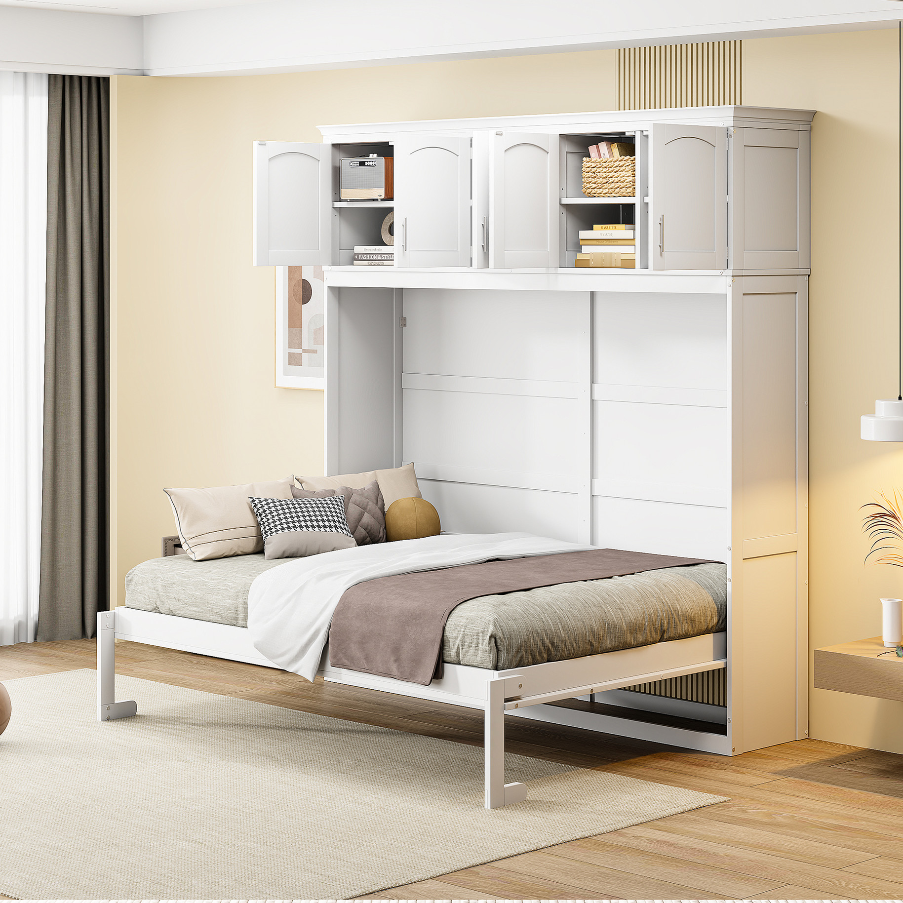 White - Dual Piston Folding - Home Office - Comfortable Body ...