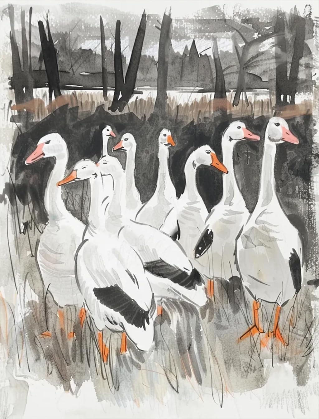 White Duck 500 Pieces Puzzle for Adults Educational Intellectual Jigsaw ...