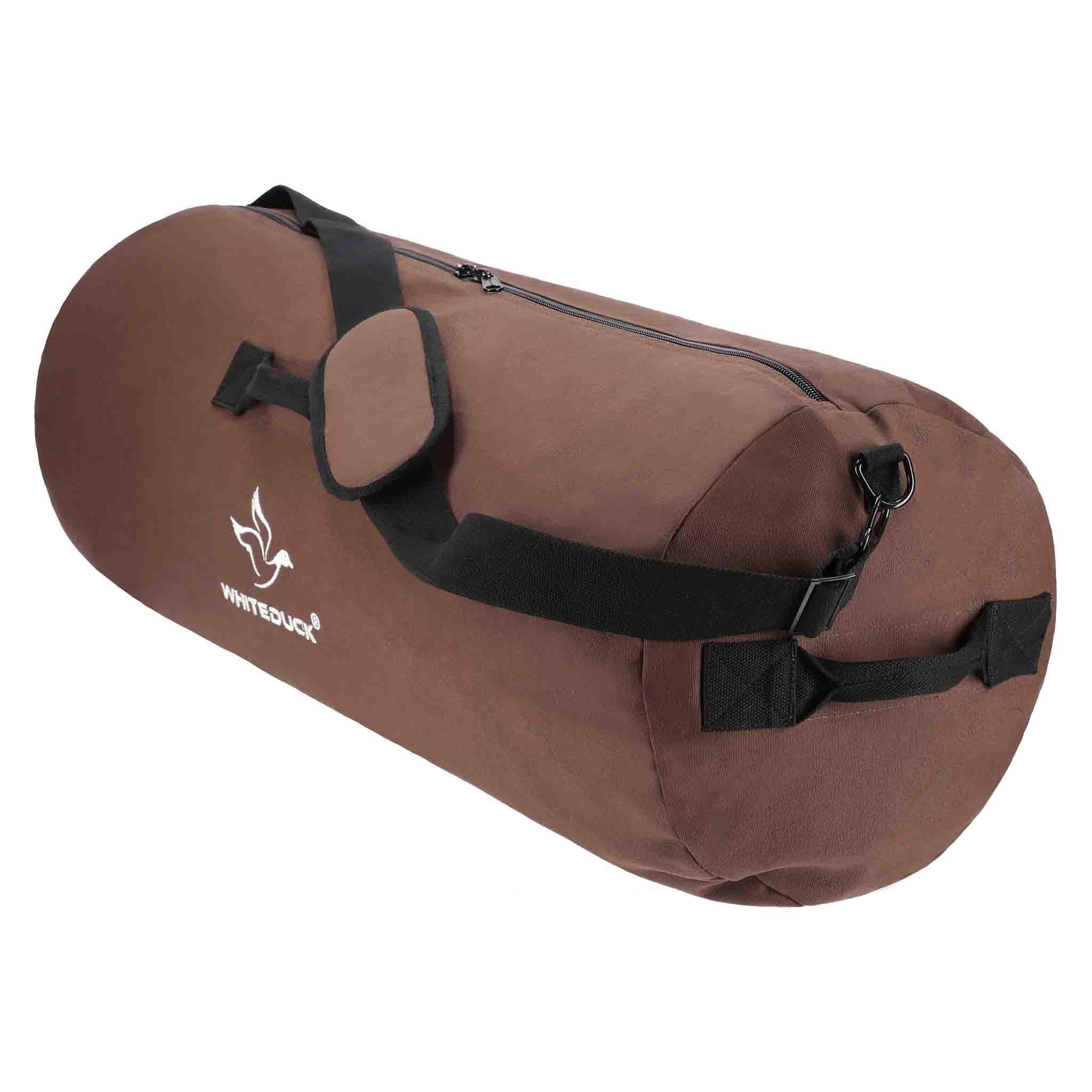 White Duck Outdoors Hoplite Heavy Duty Canvas Duffel Bag – Cargo Style ...
