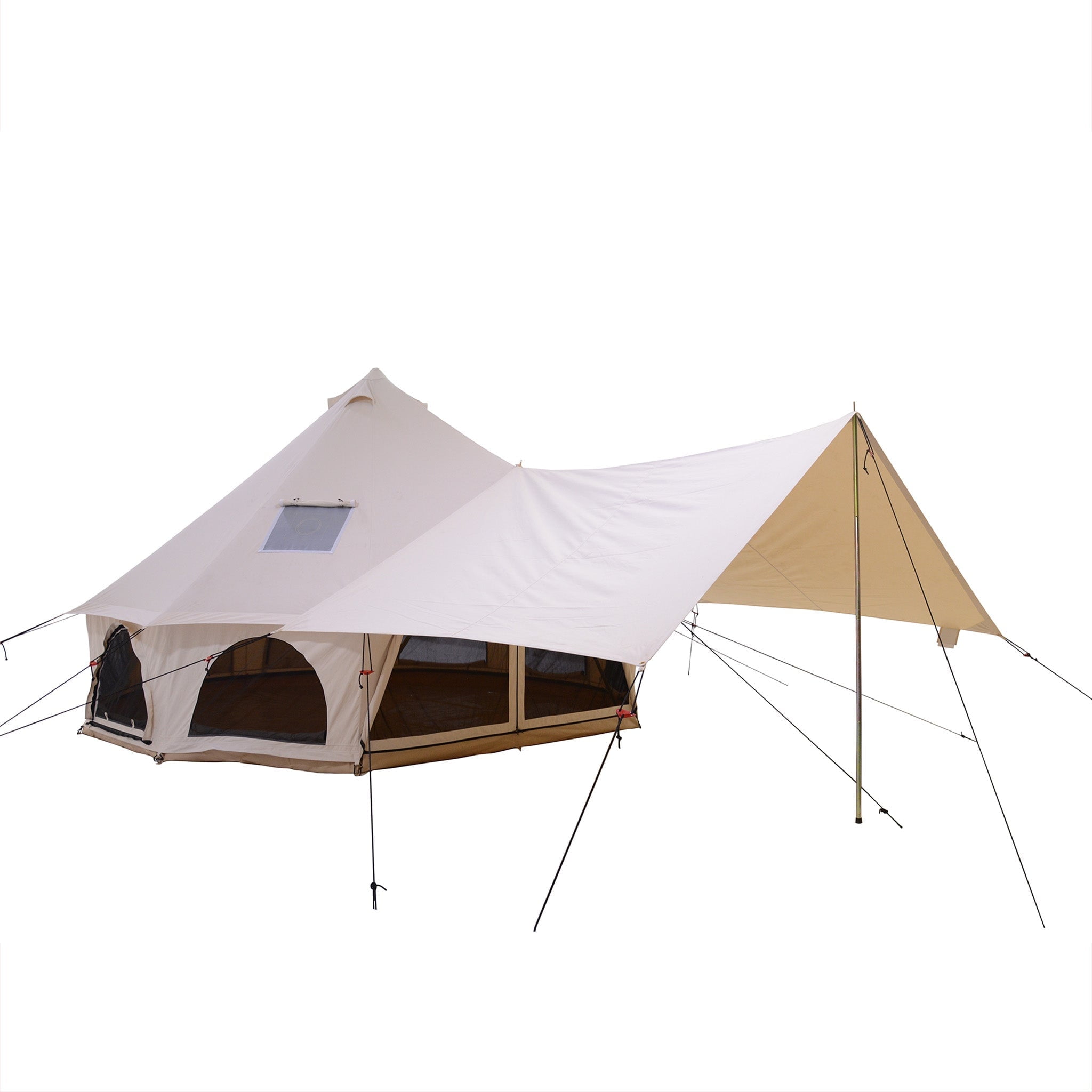 White Duck Outdoors Regatta Awning - Natural White - 13'/16'5"/20' for ...