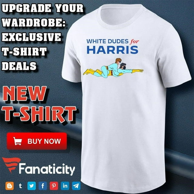 White Dudes For Harris X The Ambiguously Gay Duo Shirt