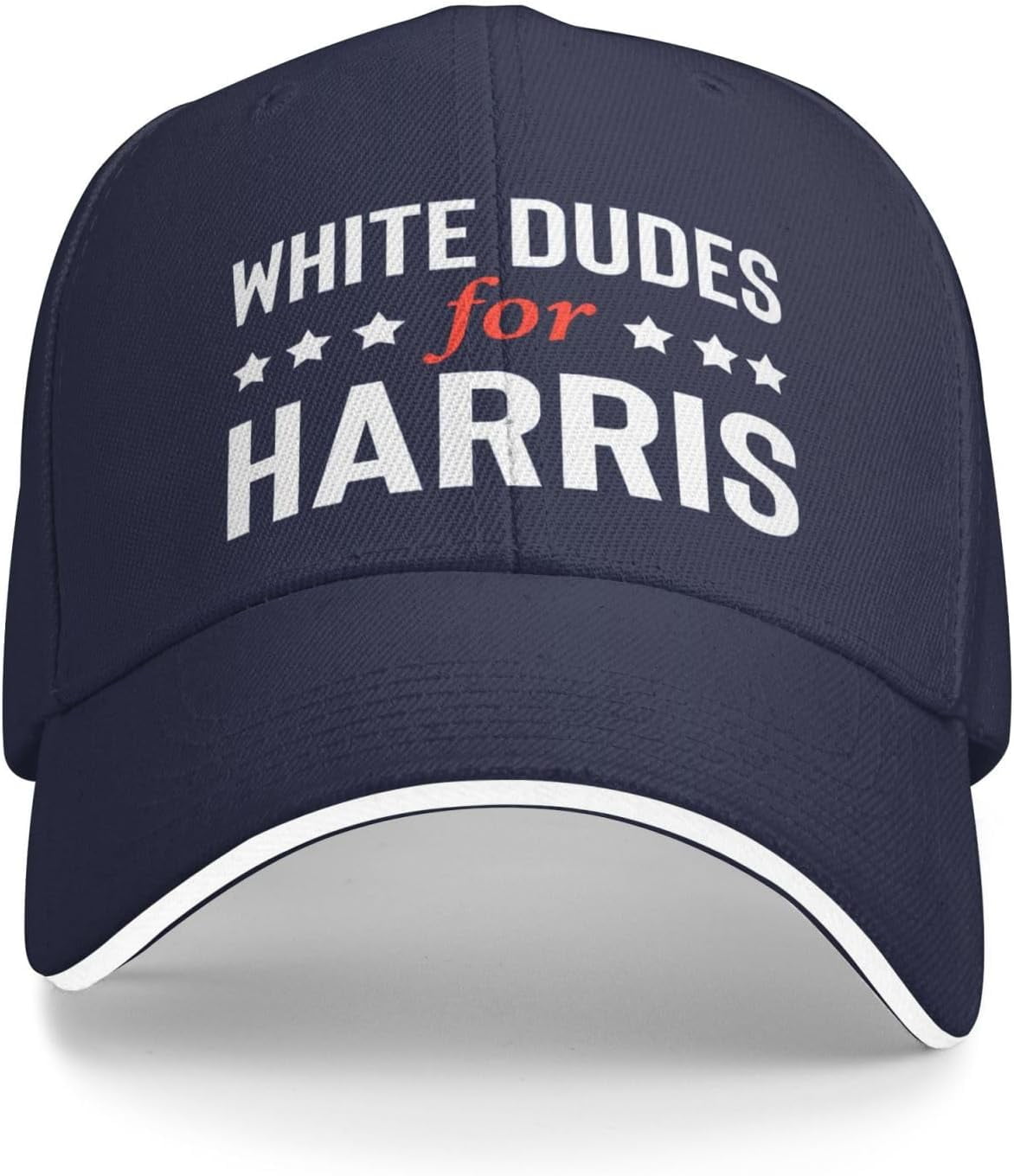 White Dudes for Kamala Harris 2024 Hat Fashionable Hat Men Women ...