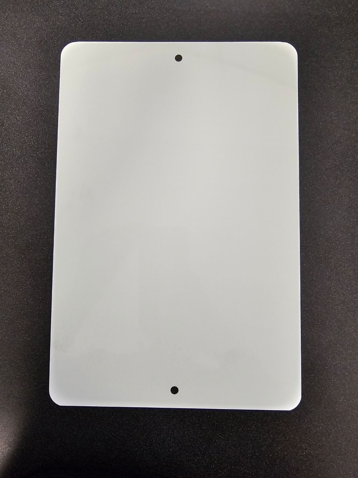 White Dye Sublimation Aluminum 8" x 12" Blanks 2 Hole Pack of 30 ...