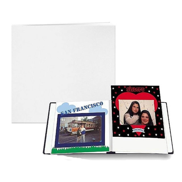 White E-Z LOAD 12x12 Scrapbook by Pioneer - 12x12 - Walmart.com