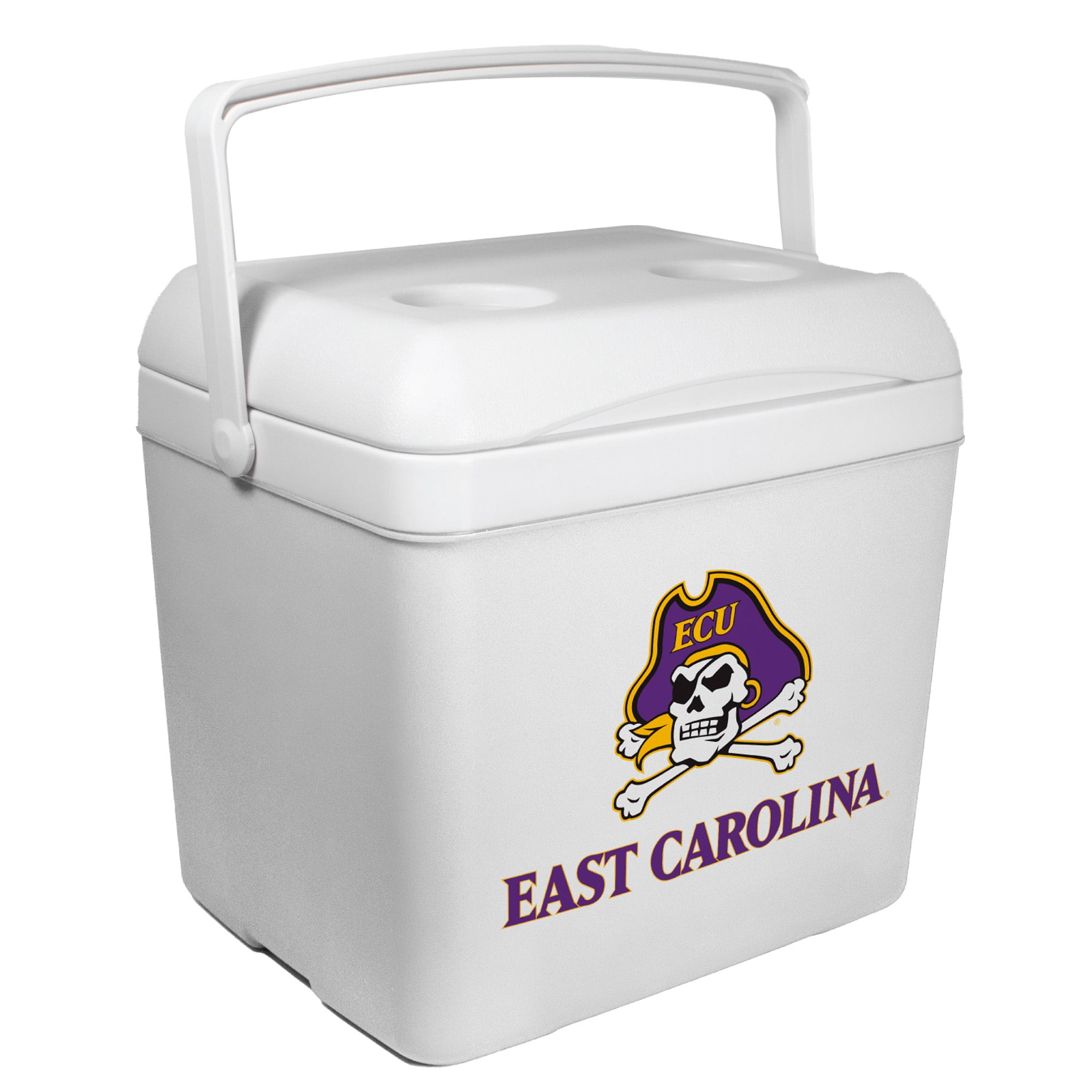 White ECU Pirates 24-Can Tailgate Cooler - Walmart.com