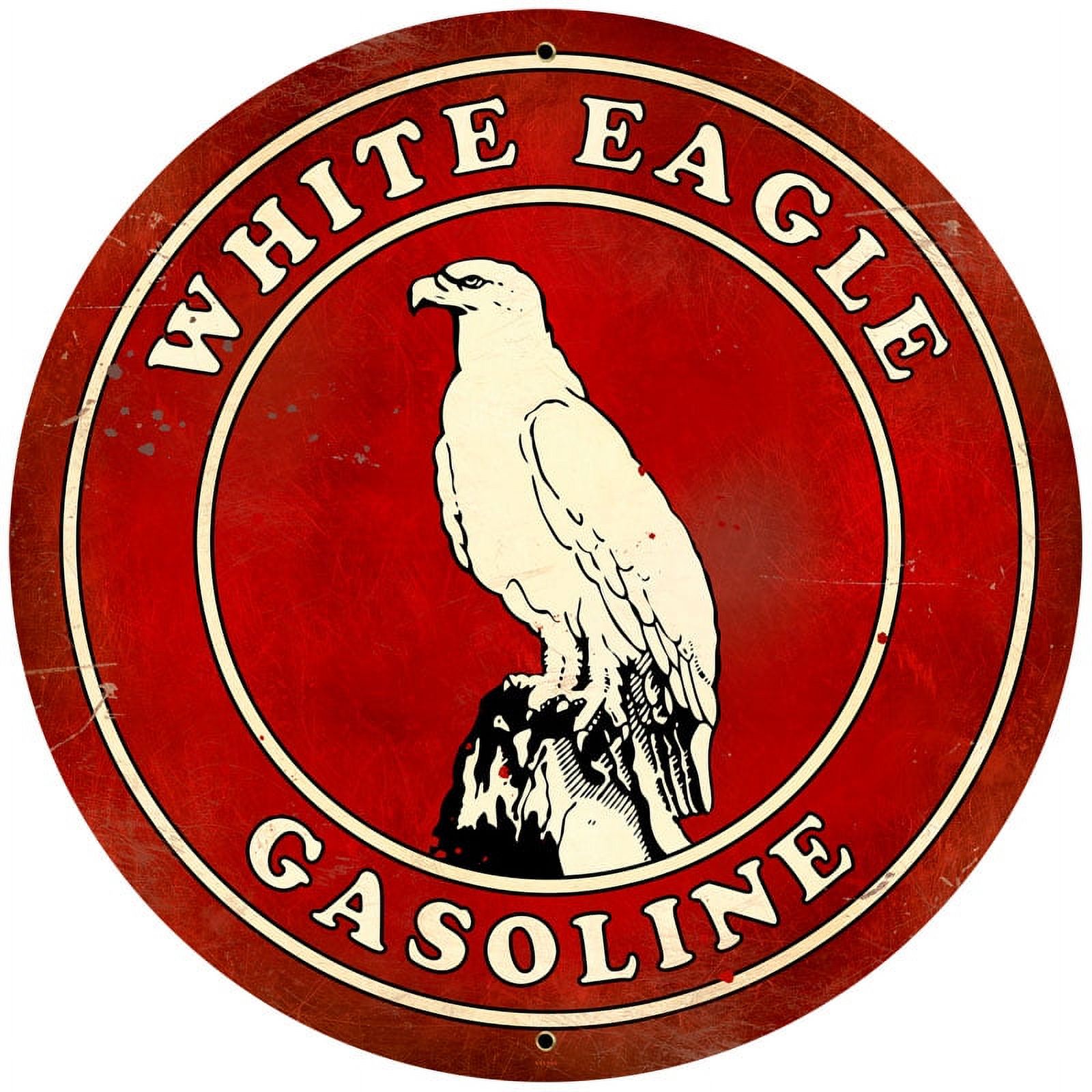 White Eagle Gasoline Vintage Sign “Made in the USA with heavy gauge ...