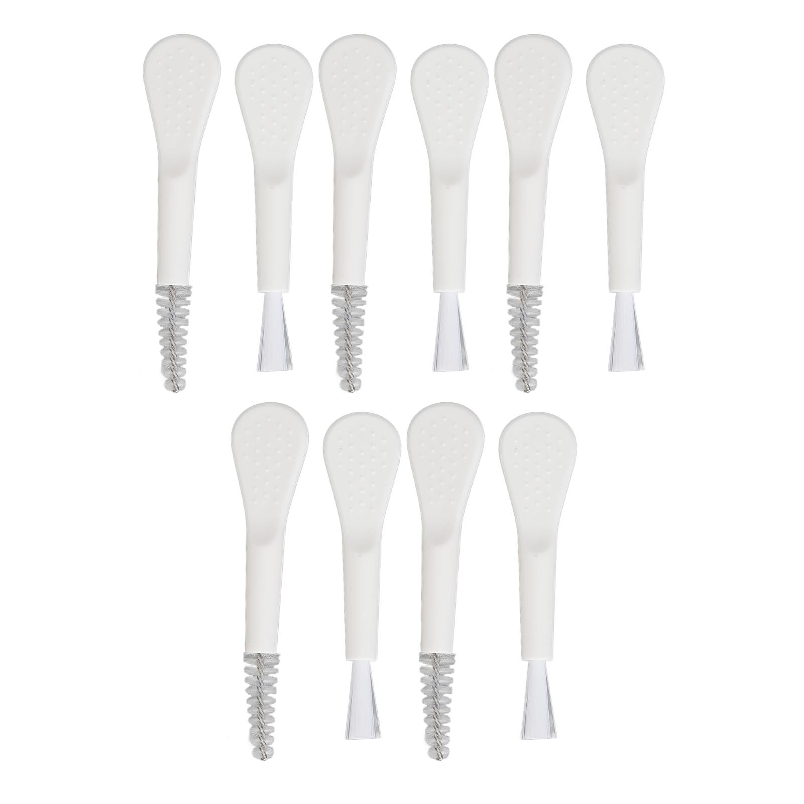 White Earbuds Cleaning Brush, 5-Piece Set with Sound Aid Vent Brush ...