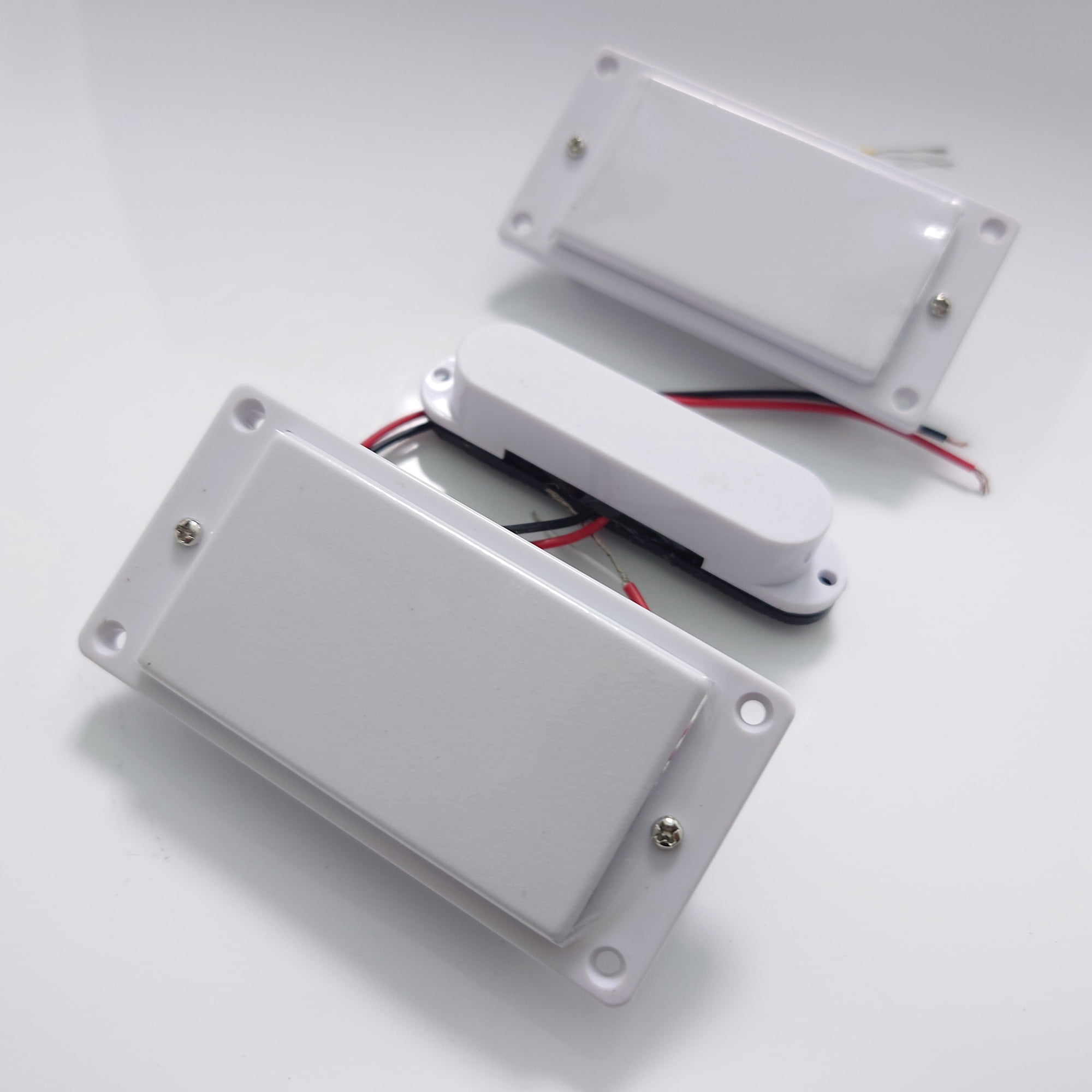 White Electric Guitar Pickups Set Ceramic Single Coil /Humbucker Pickup ...