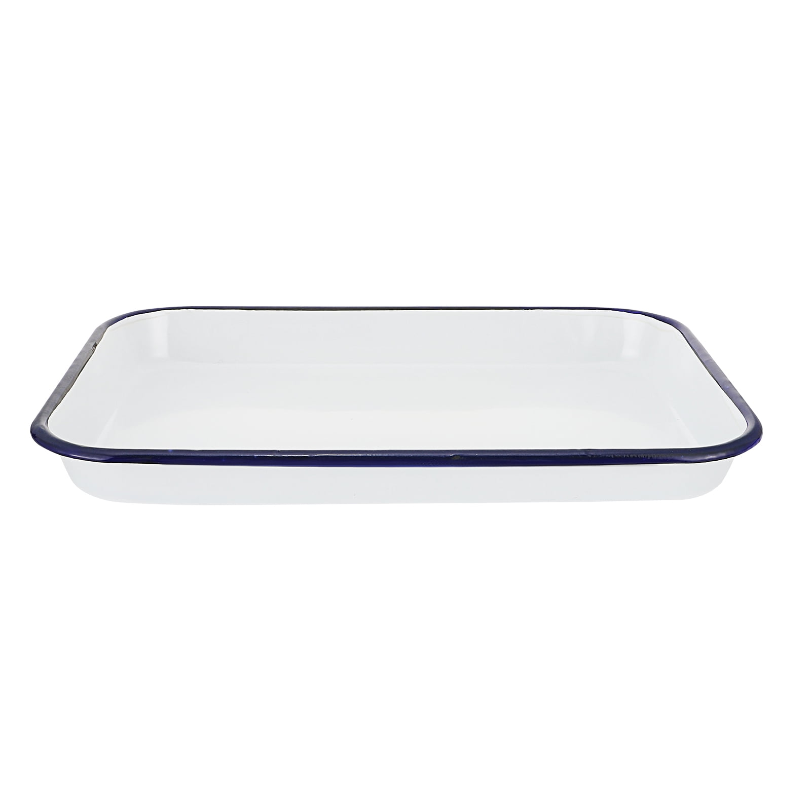 White Enamel Square Plate Laboratory Enamel Plate Tool White Storage ...