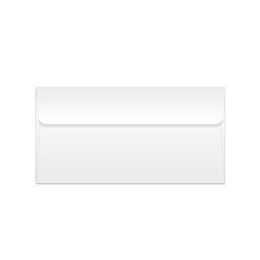 UKCOCO Small White Envelopes Business Invitation Showers 100Set 8.7x4 ...