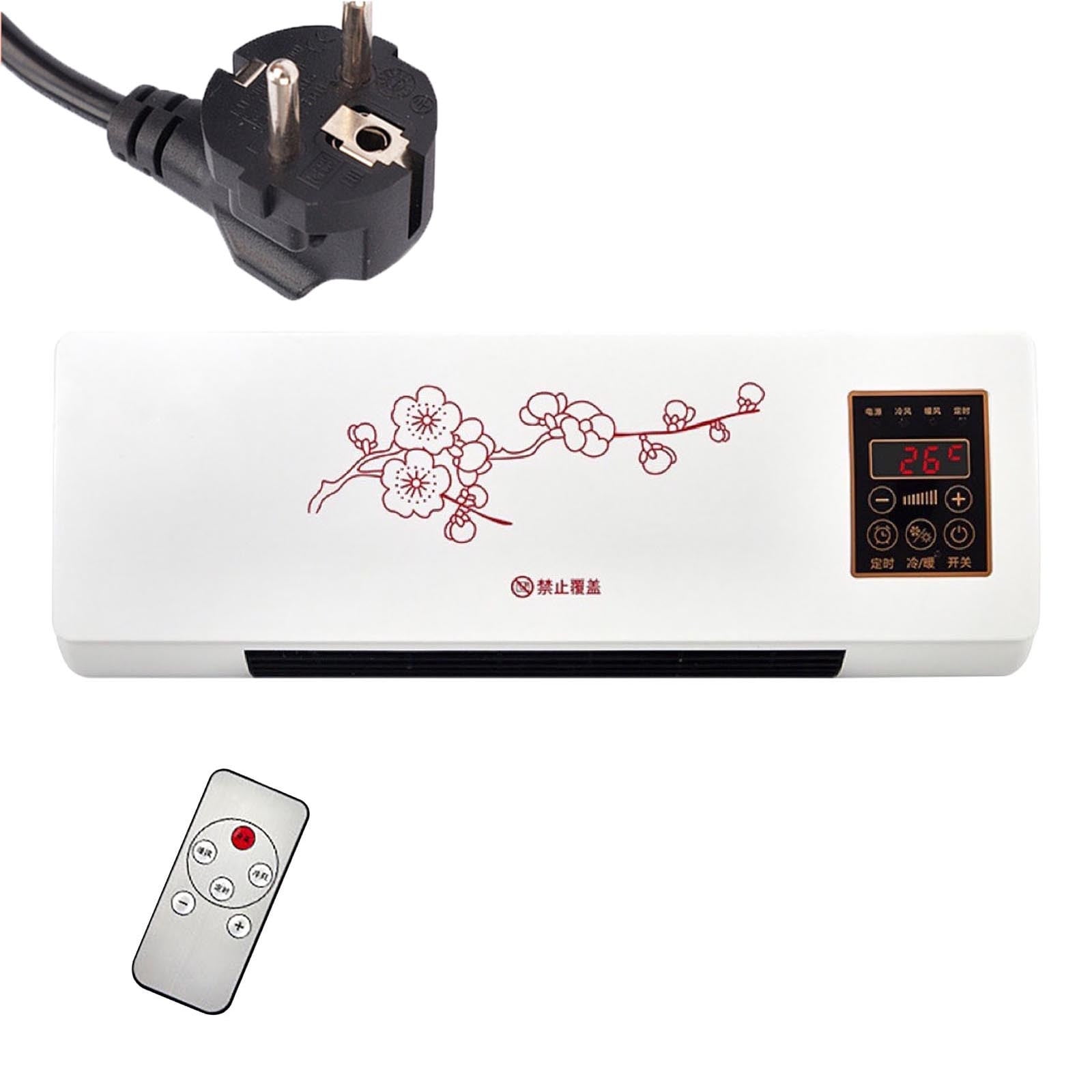 White Eu Plug Portable Wall Mounted Air Conditioner Cooling And Heating ...