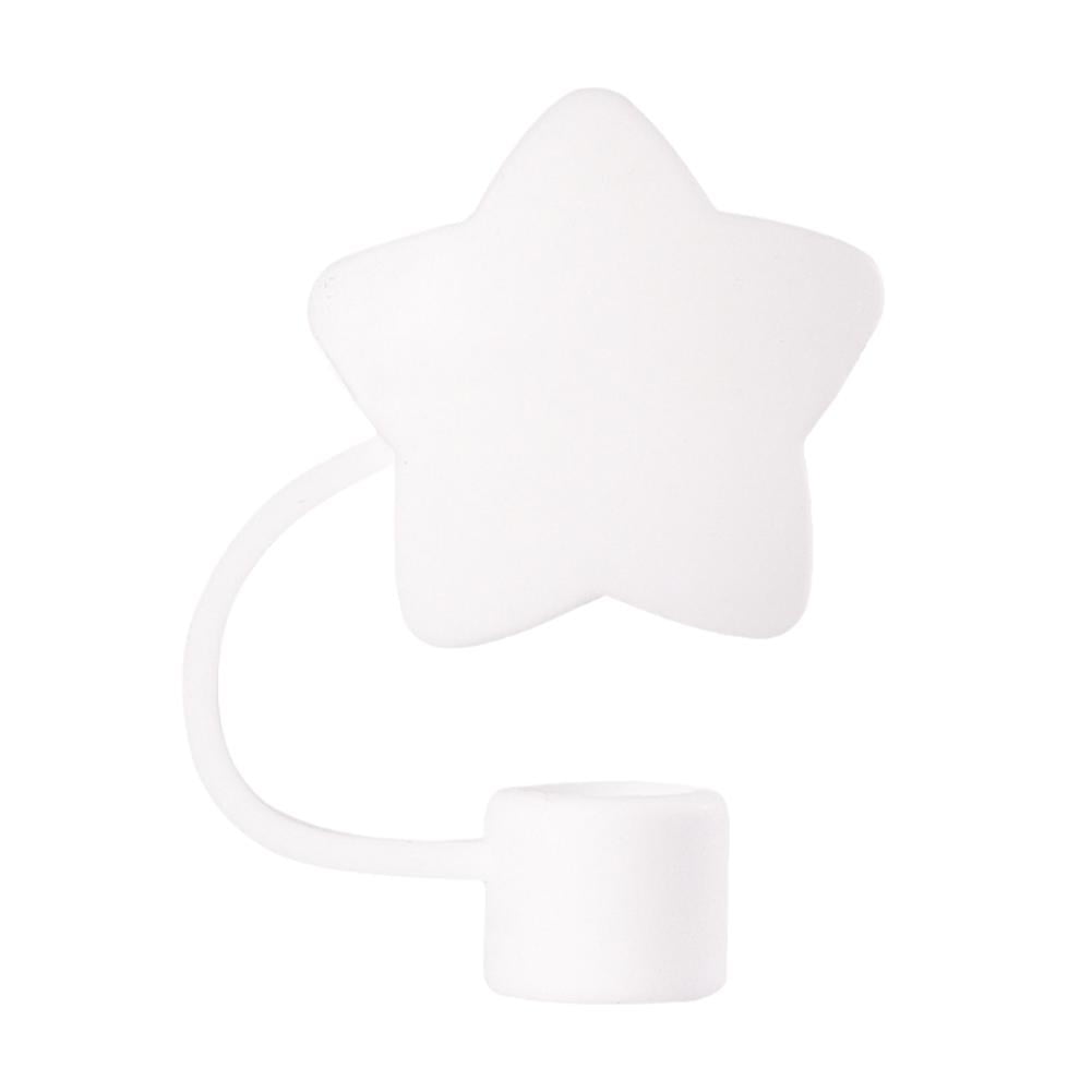 White (F) $ for Stanley food grade silicone straw cap for Stanley straw ...