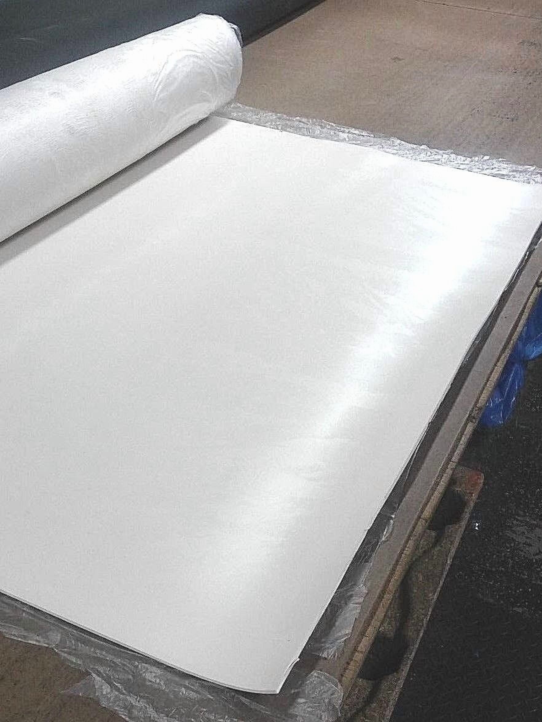 White FDA Nitrile Rubber Sheet 1/16" Thk x 36" x 48" Lineal Yard 60A ...