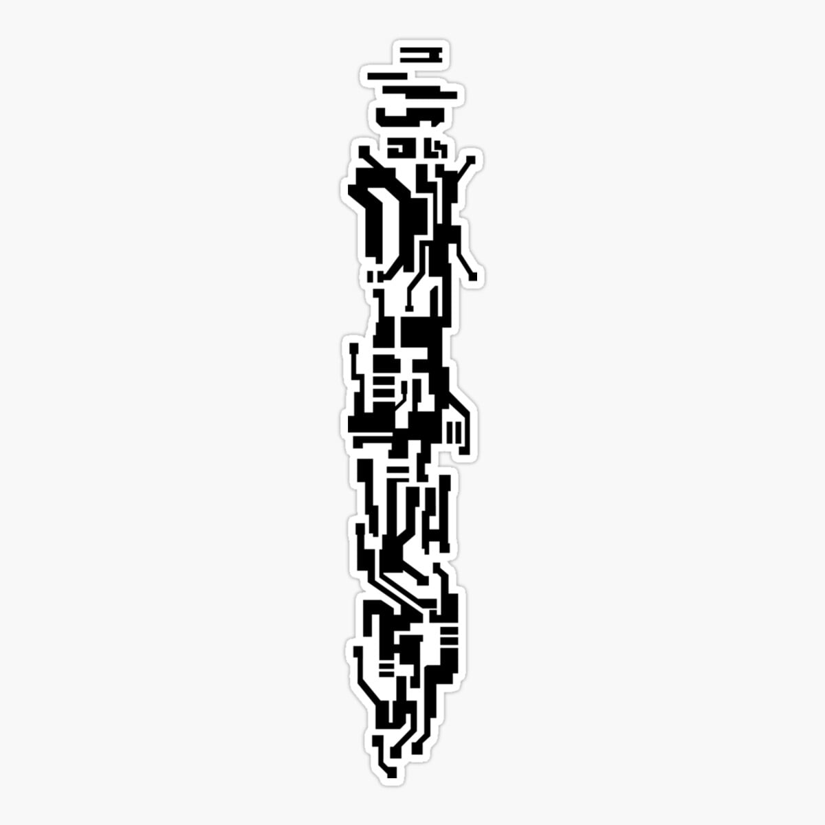 White Faith Sticker - Walmart.com