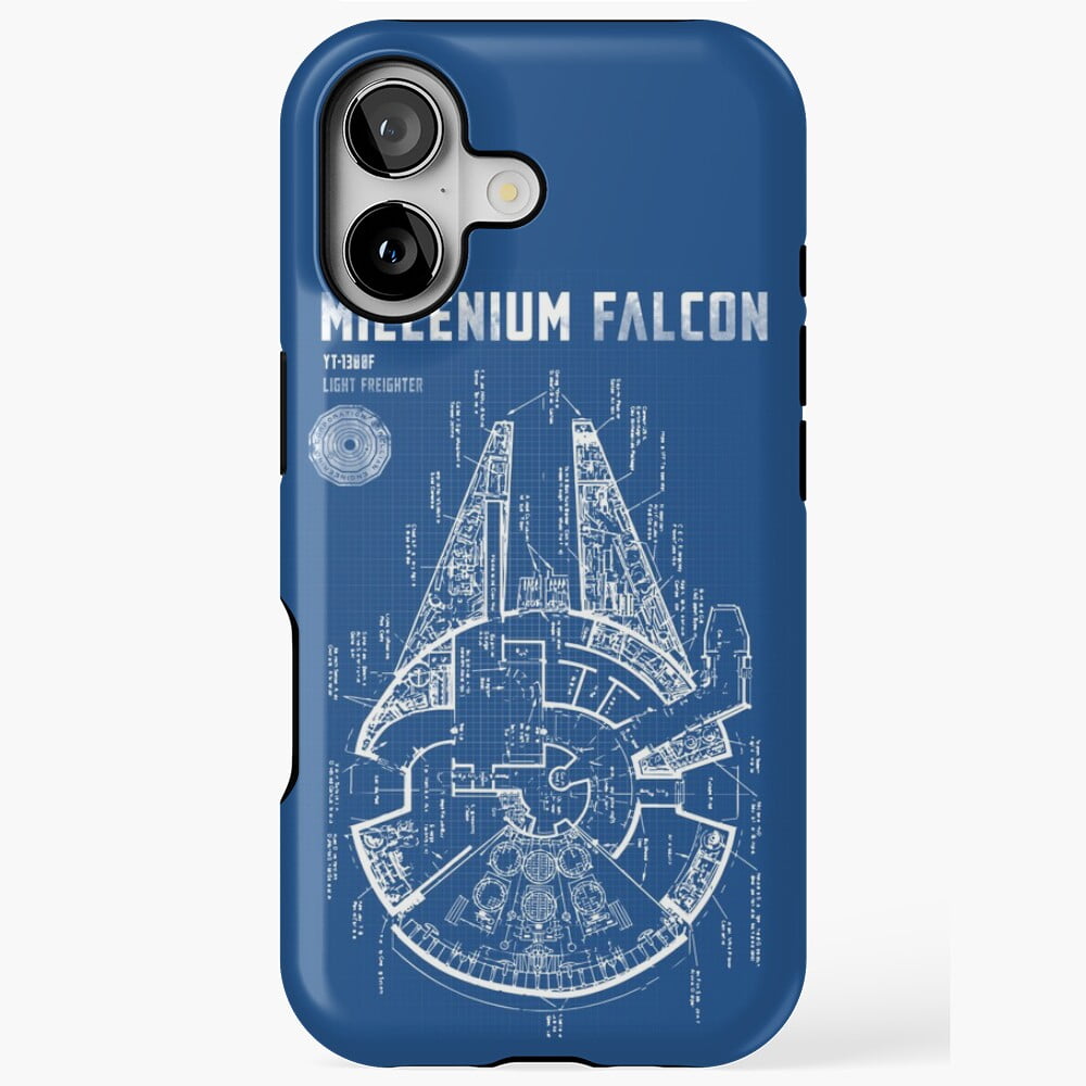 White Falcon Sci Fi Spaceship Art Compatible Phone Case for iPhone 11 ...