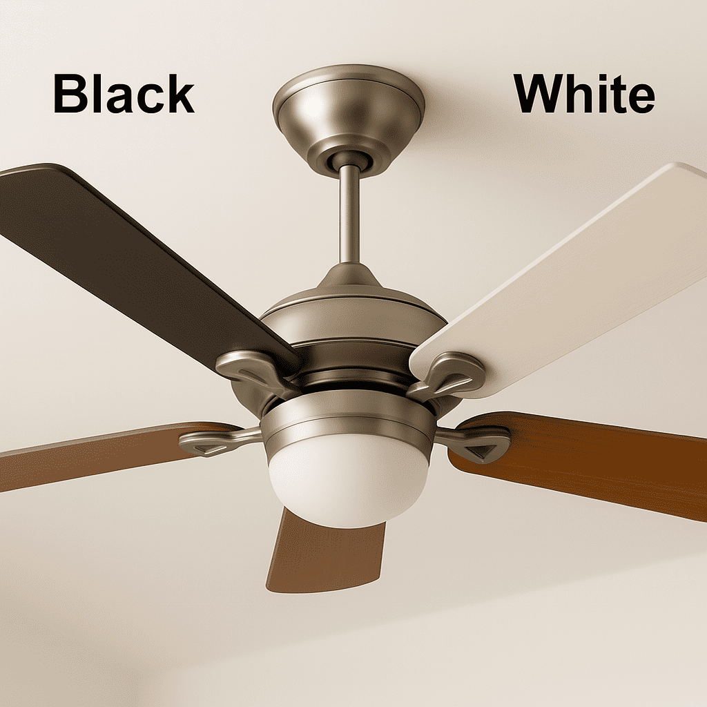 White- Fannguard, dust collection sleeve for ceiling fans, Never Dust ...