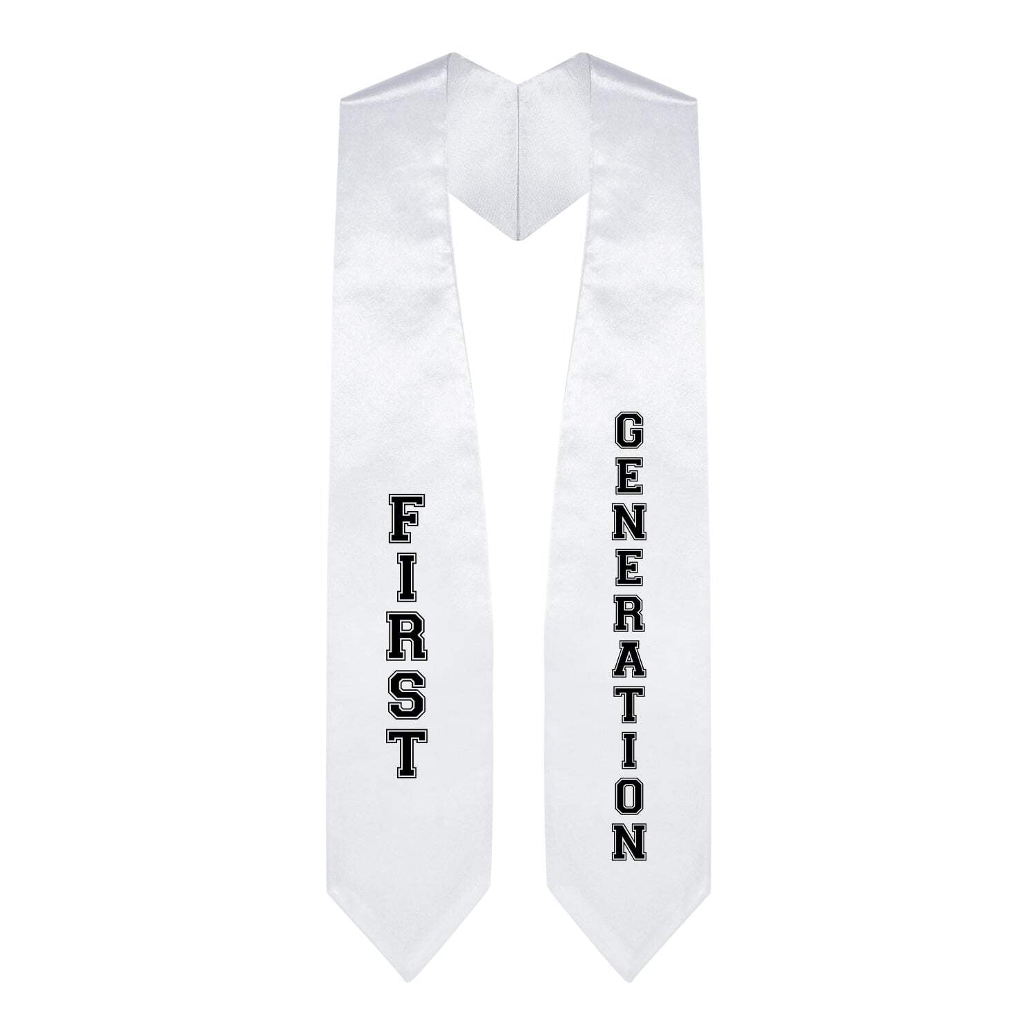 Endea Graduation White First Generation Graduate Stole/Sash with ...