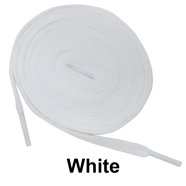Strong White Round Boot Shoe Laces for Hiking Work 36 38 40 45 48 54 55 ...