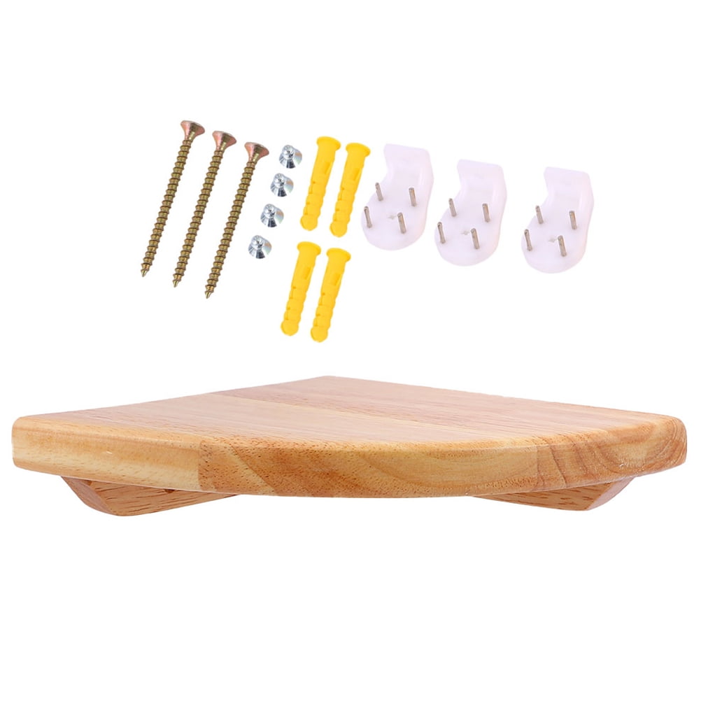 White Floating Shelves for Wall Corner Shelf Room Decoration - Walmart.com