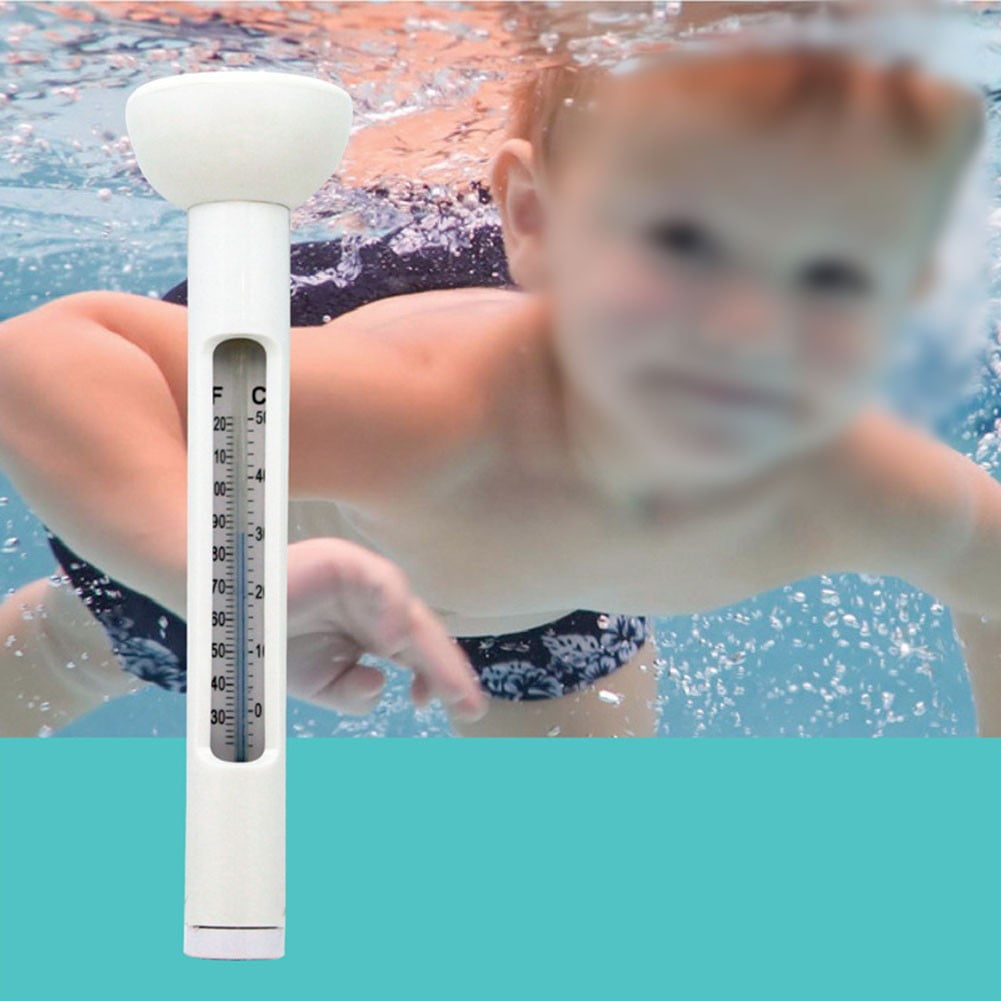 White Floating Design Floating Thermometer Floating Thermometer Features Convenient Design ...