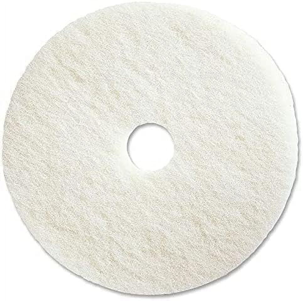 White Floor Machine Pads, Thick Floor Polishing Pads for Low-Speed 175 ...