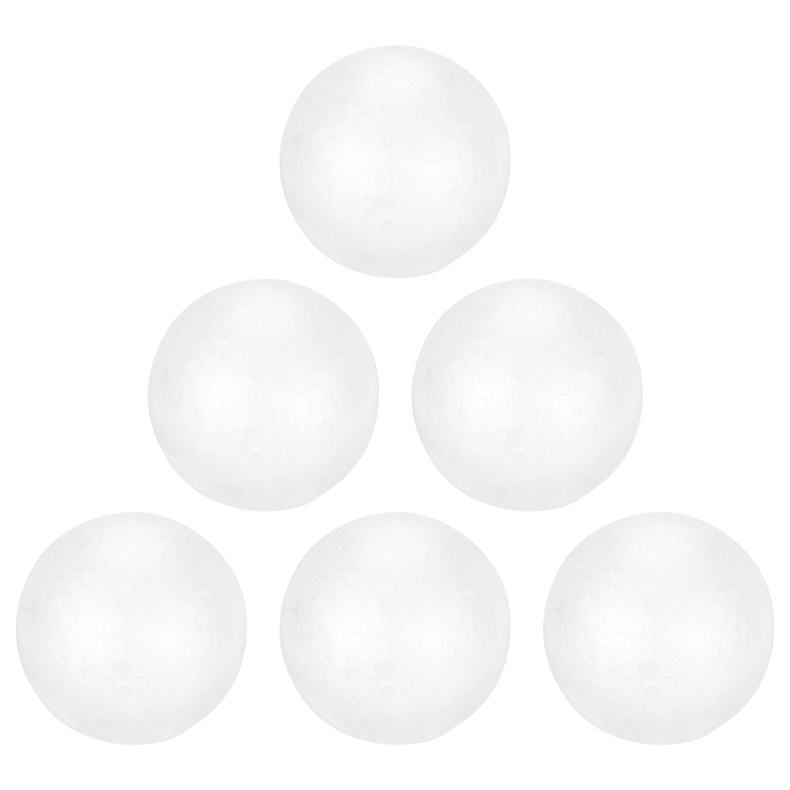 White Foam Balls Round 2.76 Inch Model Polystyrene Spheres Craft Balls ...