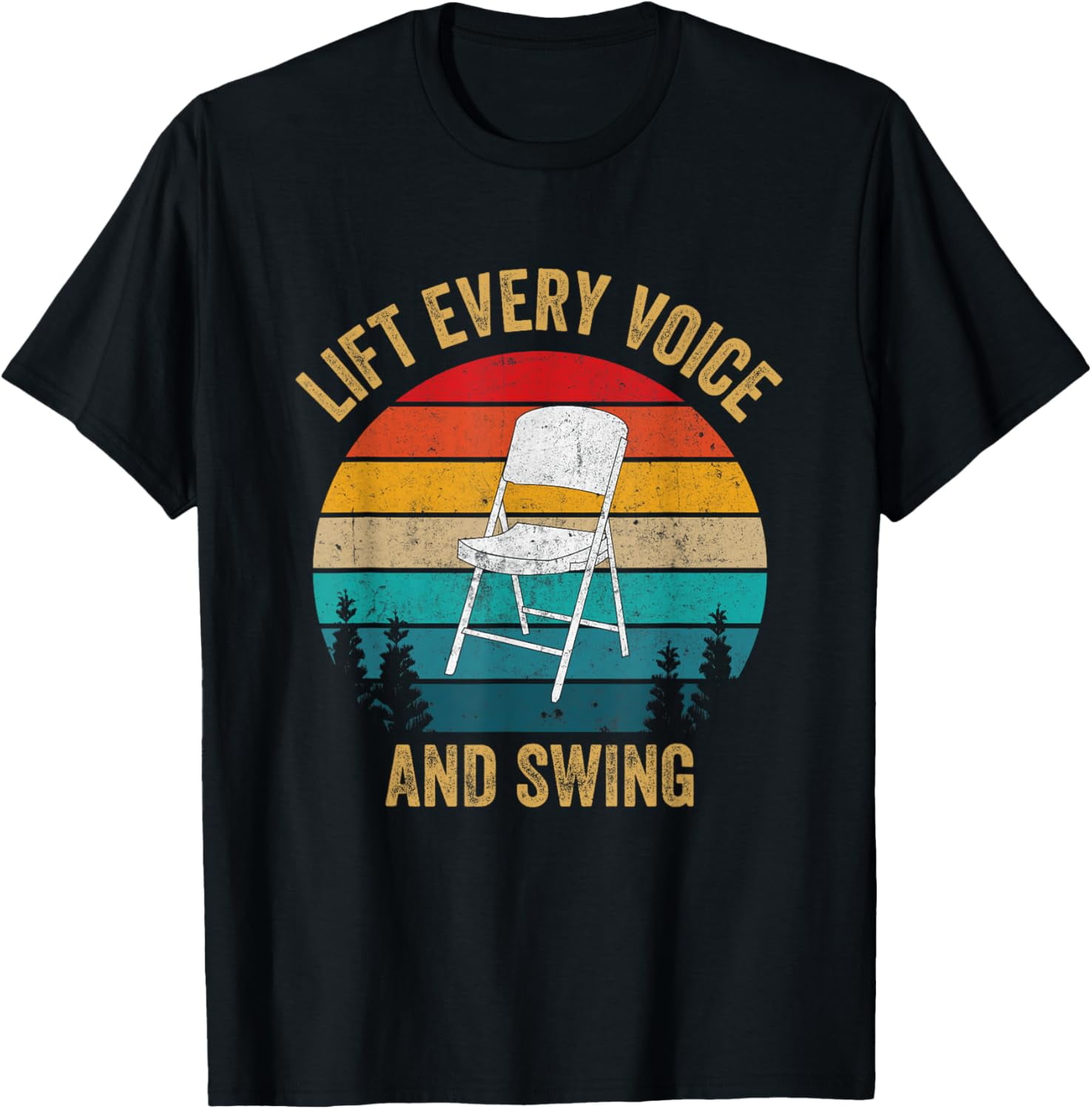 White Folding Chair Video Viral Trendy Outfits T-Shirt men and women ...
