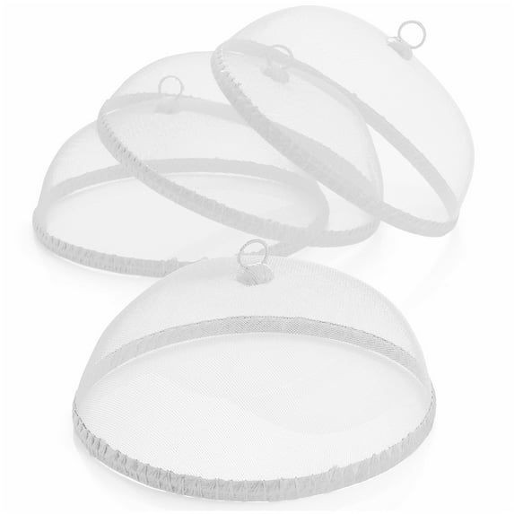White Food Domes - Set of 4 - Walmart.com