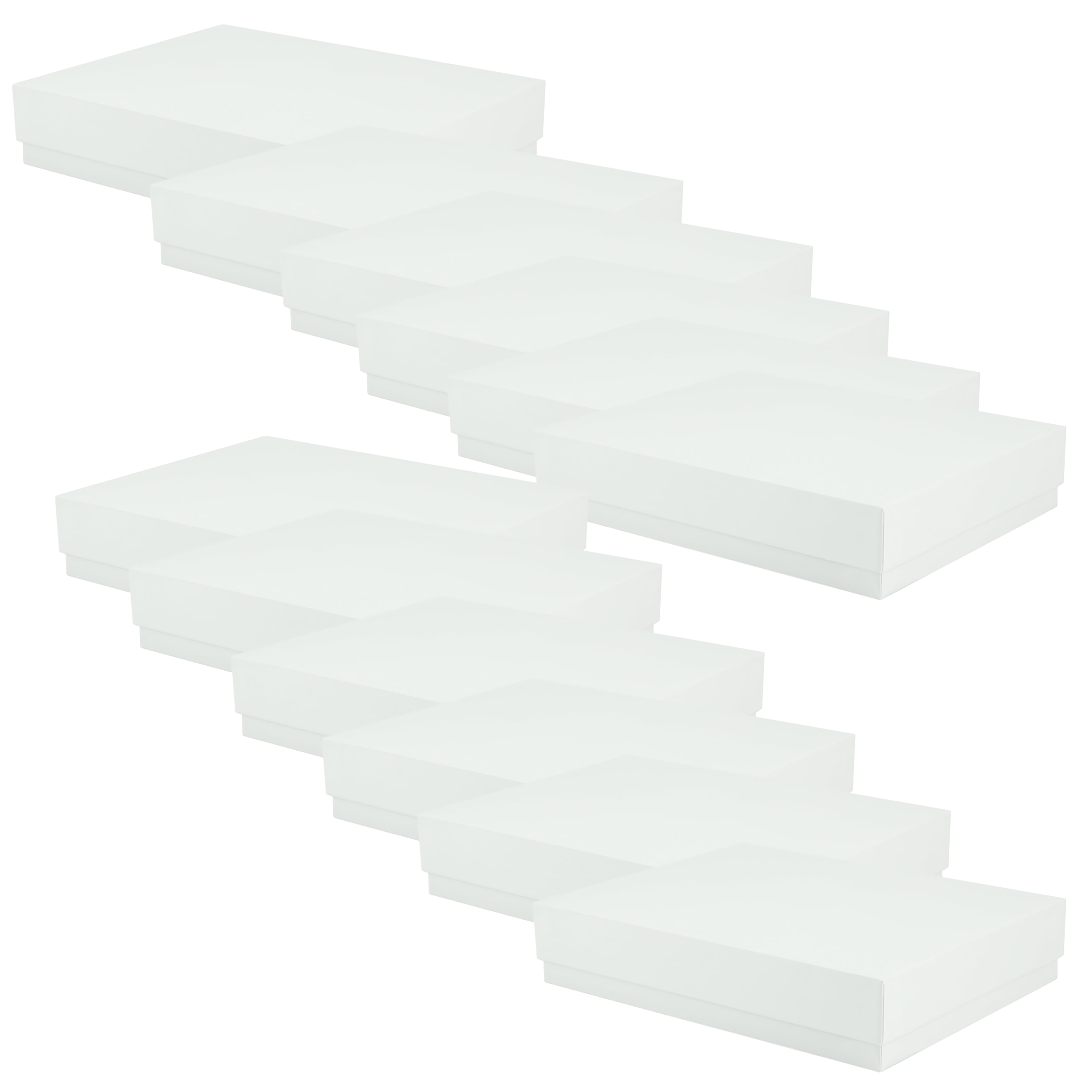 White Frame Box by Celebrate It – 6" x 8" and 10" x 12" Gift Boxes for ...