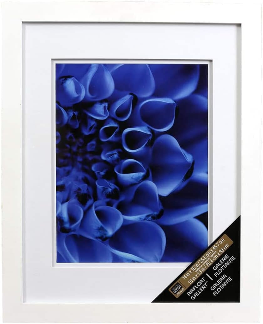 White Gallery Wall Frame with Double Mat by Studio Décor® - Walmart.com