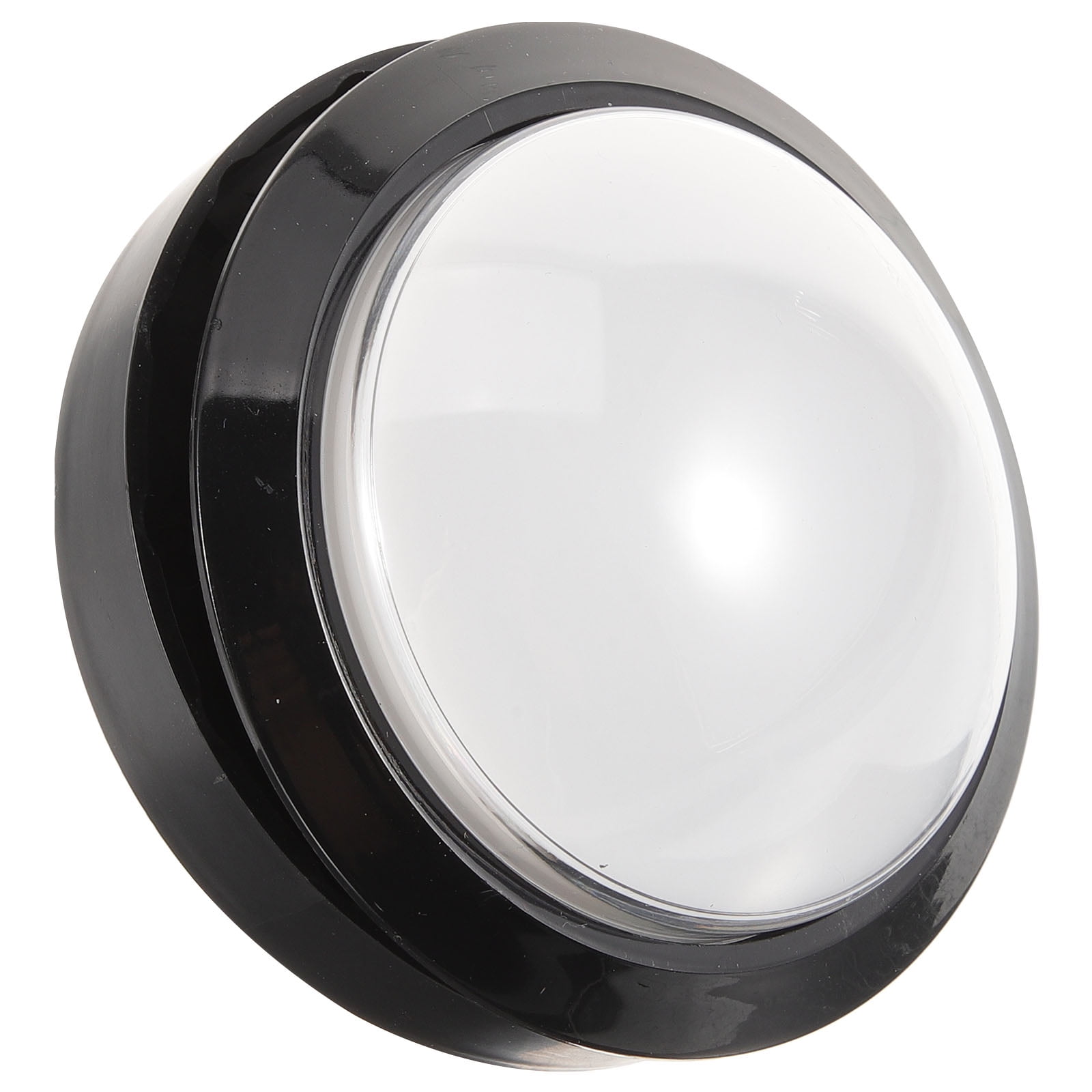 White Gaming Iem Large Talking Button Clock Responder Tell The Time Abs ...