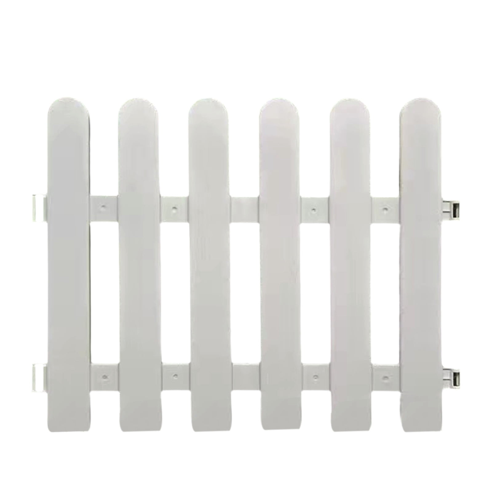White Garden Fence, Garden Edging Border, Plastic Decorative Lawn ...