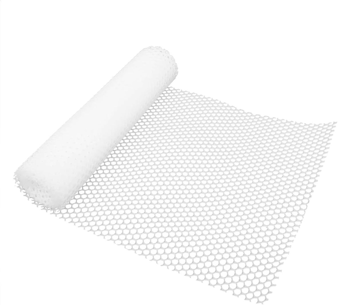 White Garden Fence Mesh 39.3″ Wide Safety Netting Plastic Net Fencing ...