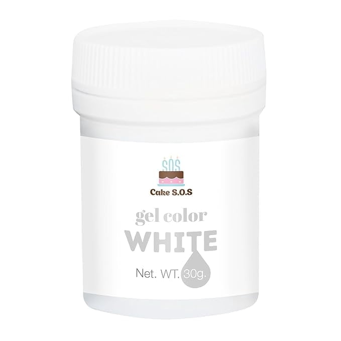 White Gel Food Color for Cake Decorating, 30 Grams - Walmart.com