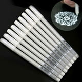 White Gel Ink Pen Artist Archival Fine Tip Sketching Drawing Pen ...