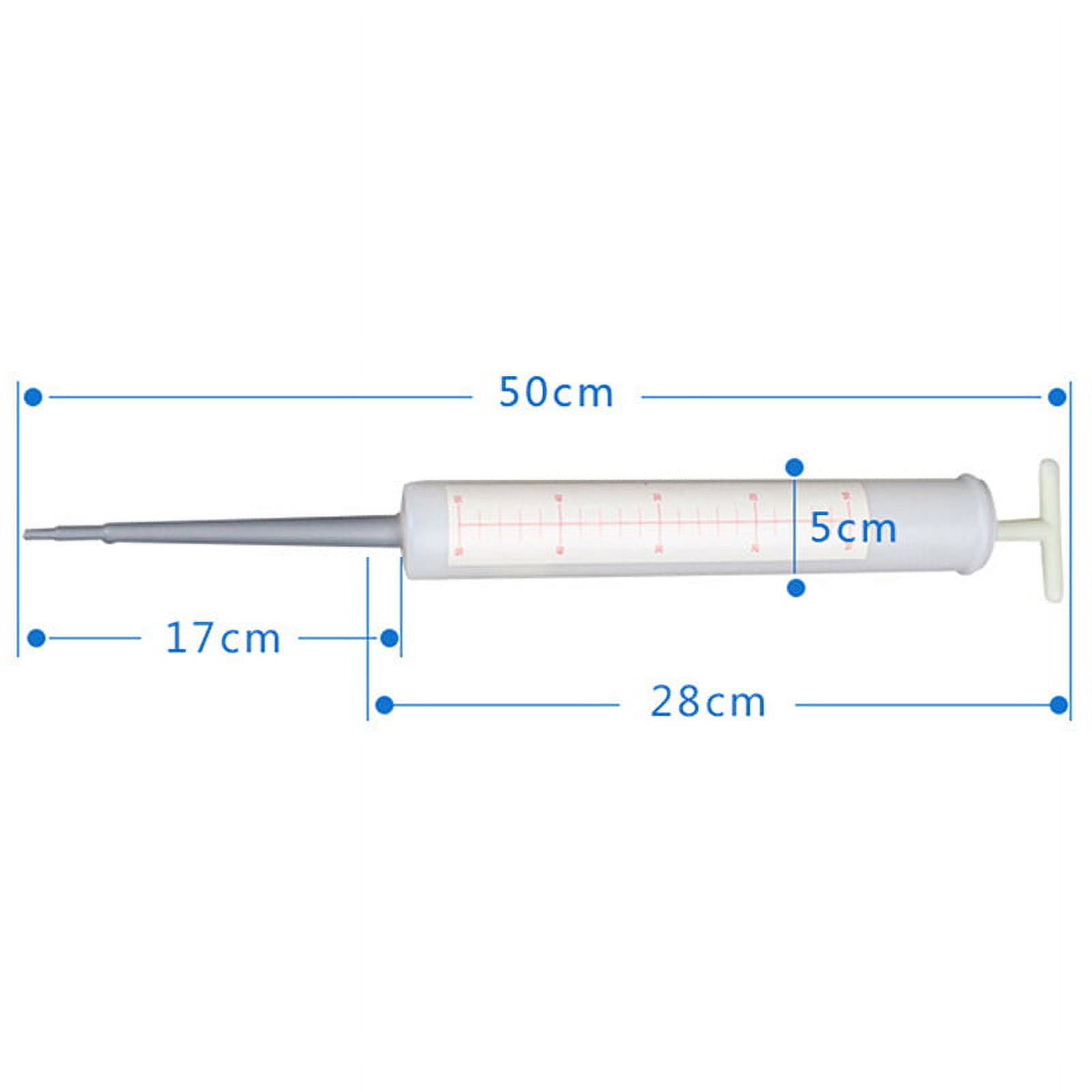 White Giant Prop Syringe Needle Cylinder Injector Syringe Fake Toy ...