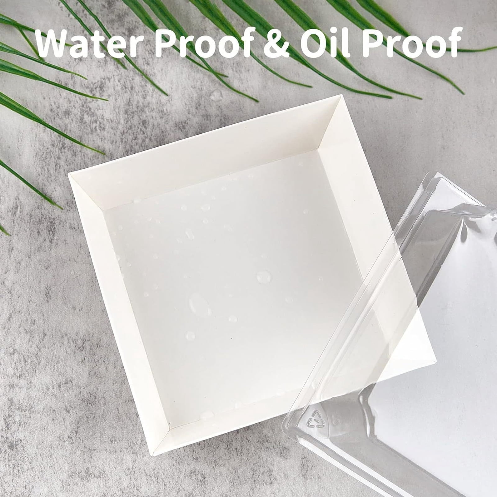 White Gift Boxes with Lids, 12-Pack 4X4 Inch Square Cardboard ...
