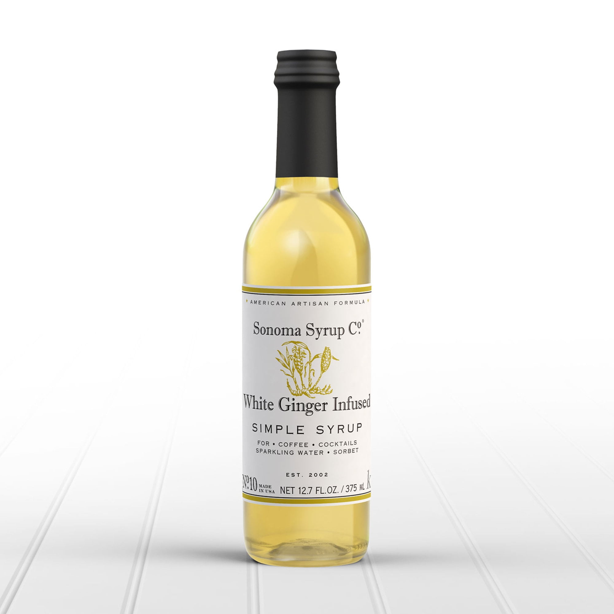 White Ginger Infused Simple Syrup - Walmart.com