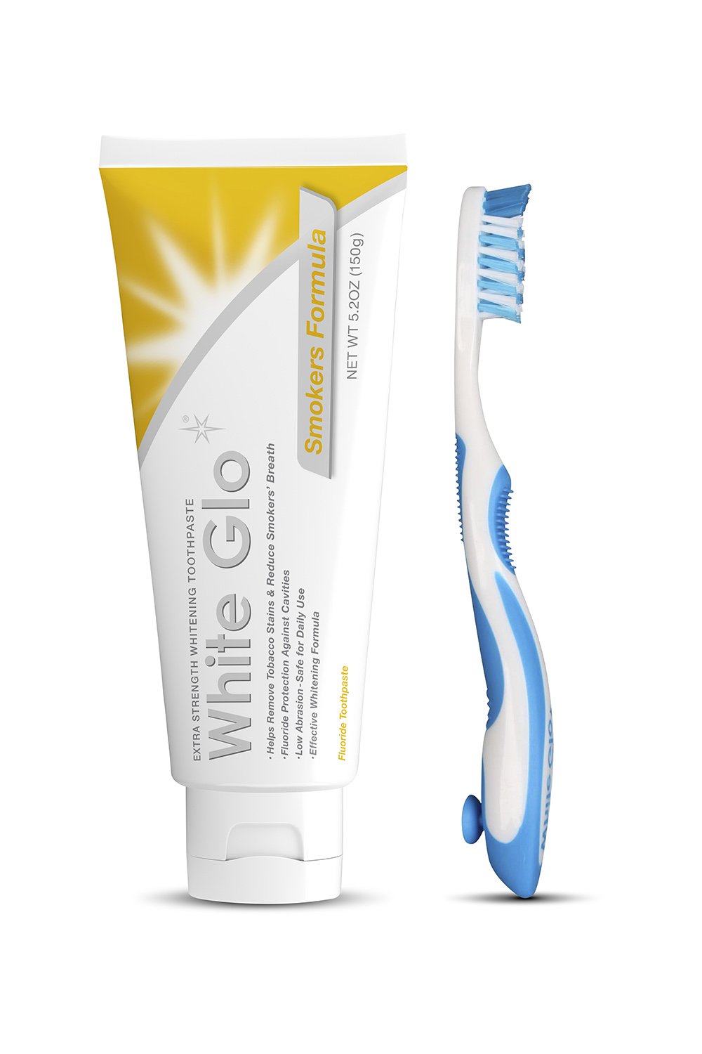 White Glo Smokers Formula STF9 Whitening Toothpaste with Bonus X Action ...