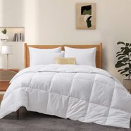 Puredown - Medium Weight Goose Feather and Down Comforter, Feather ...