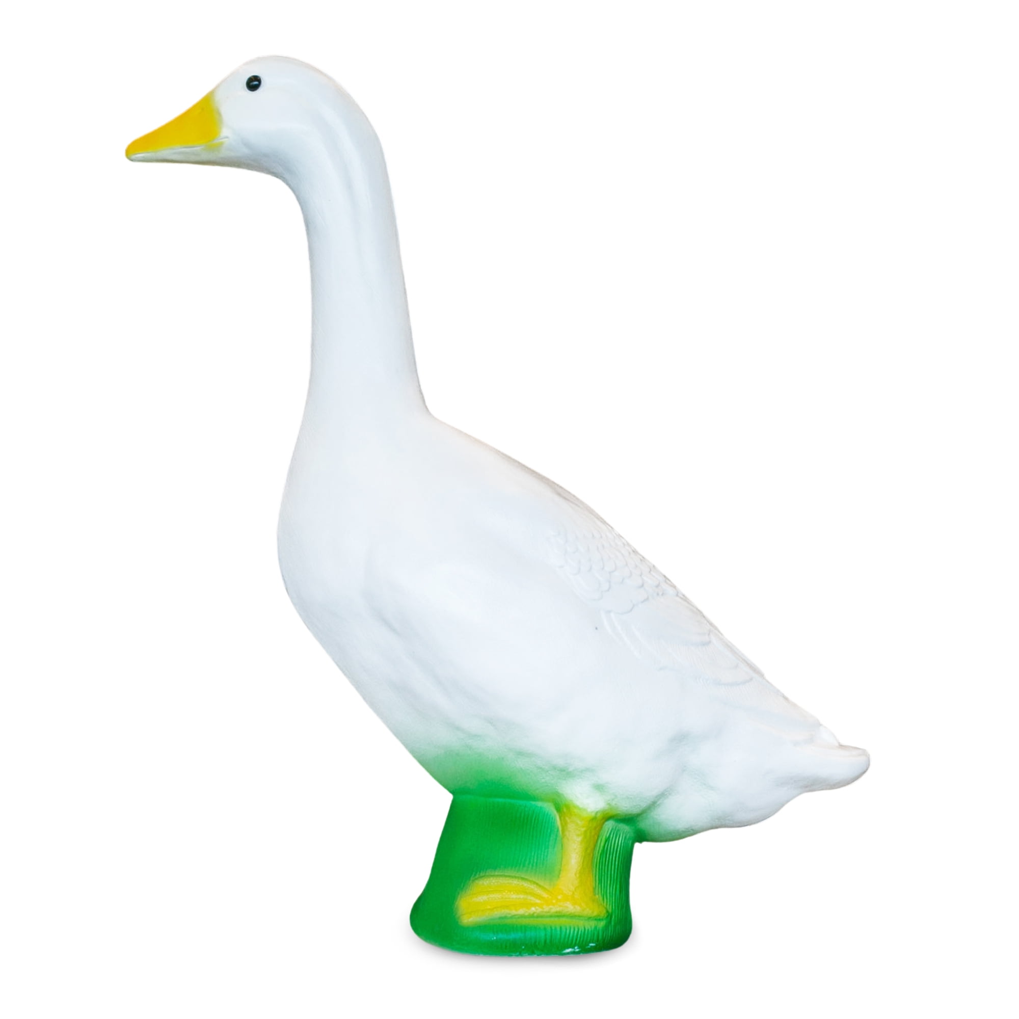White Goose Plastic Indoor/Outdoor Figurine, 23" Tall - Walmart.com