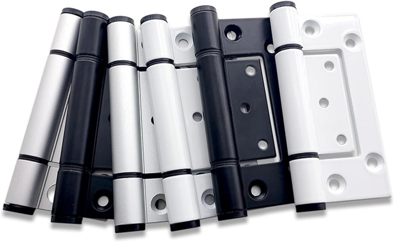 White, Gray, Black 4 Inch Aluminum Alloy Silent Hinge Free Slot Folding ...