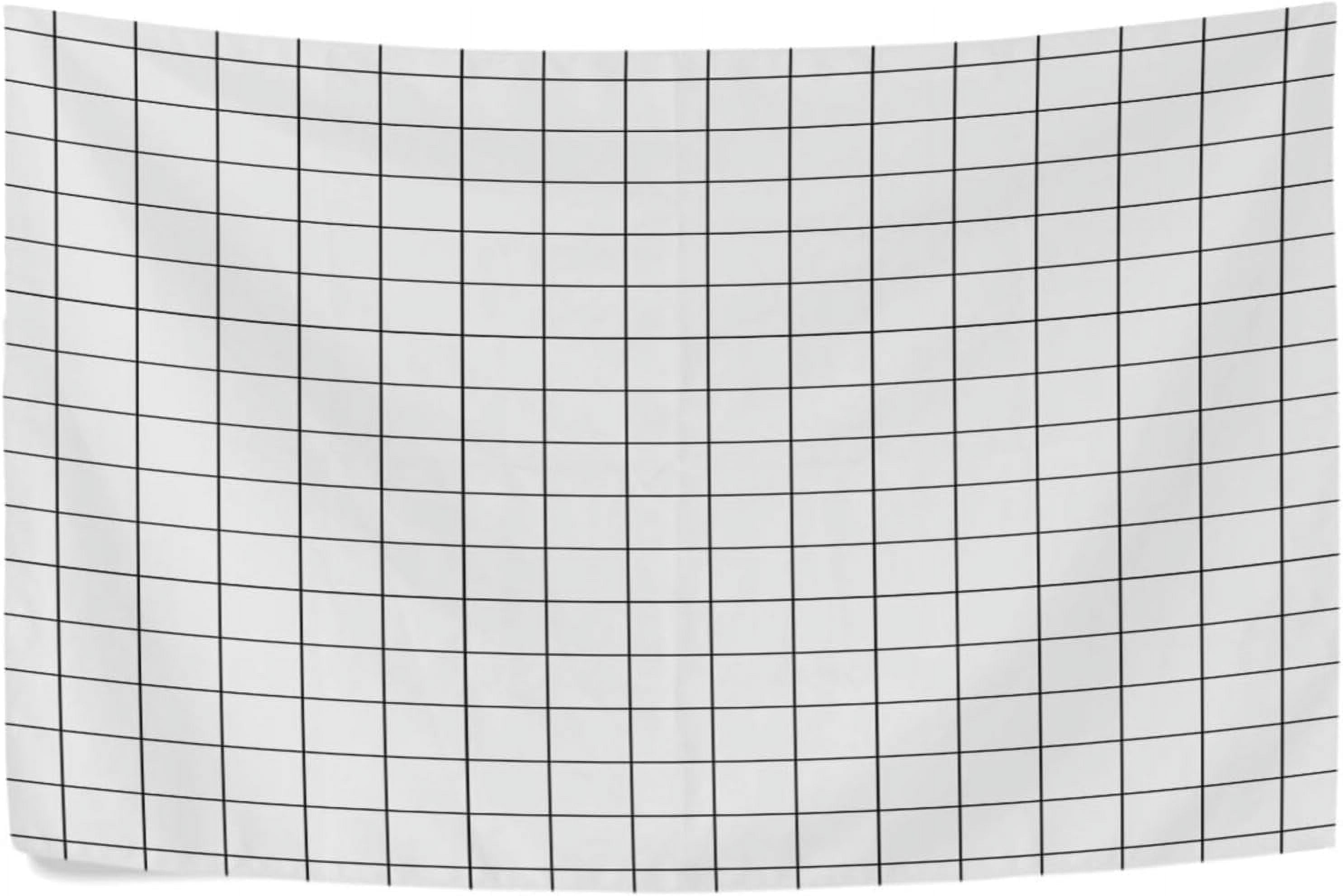 White Grid Tapestry Wall Hanging Tapestries Happy Colorful Hippie ...