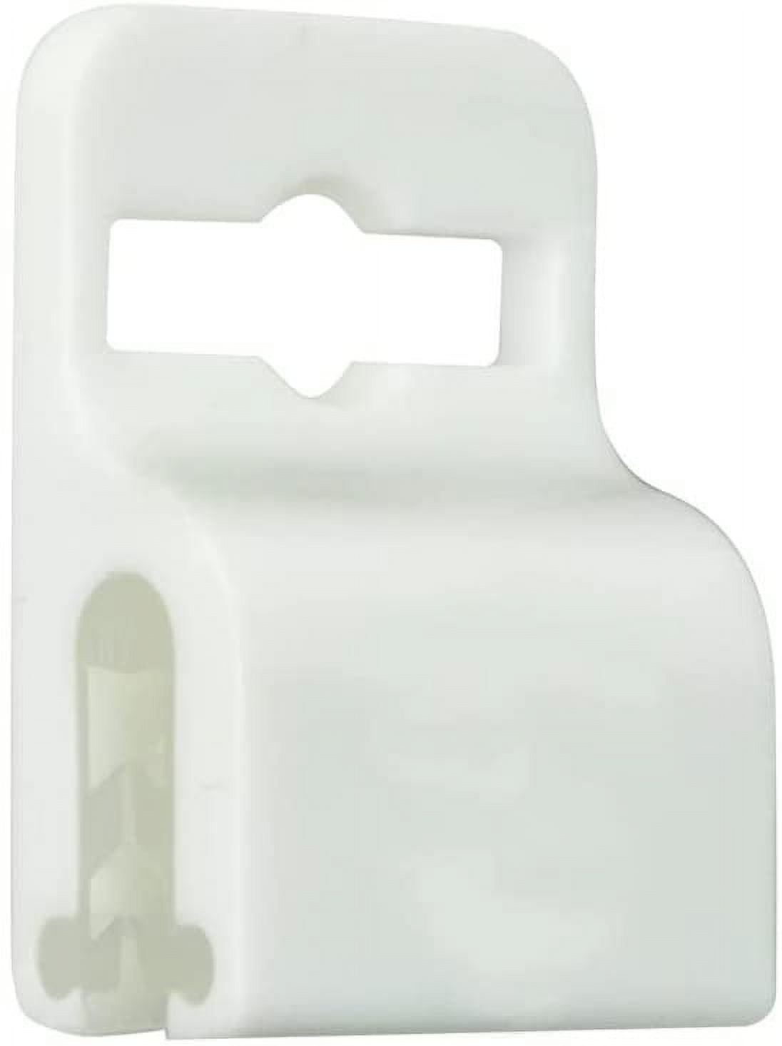 White Gripper Card Holder Clamp - Holds Standard Credit Card Size (Max ...