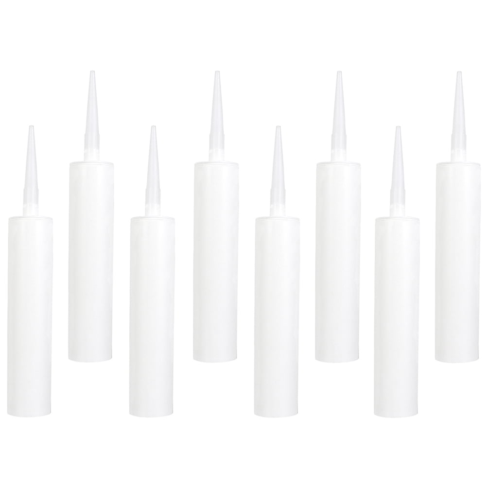 White Grout Silicone Caulk Remover Empty Plastic Bottle Nozzle Tube Tip ...