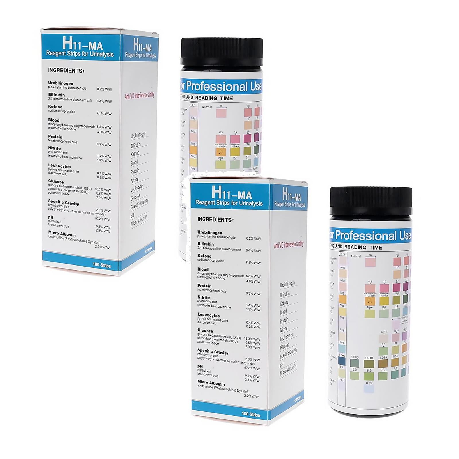 White Health Products for Women, Analysis Reagent Strip Test Strip11T ...